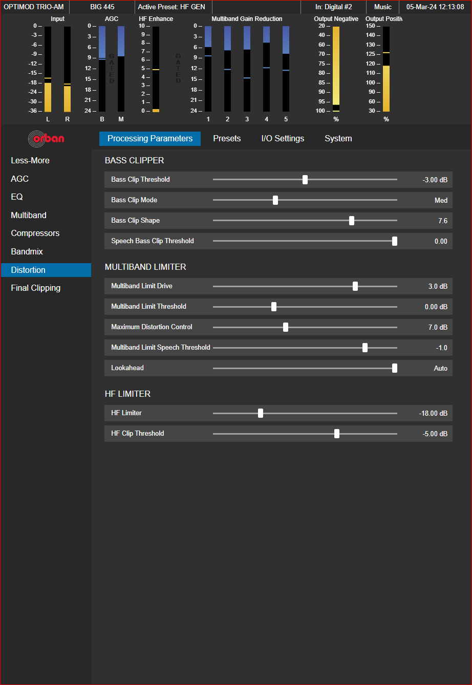 OPTIMOD Trio Audio Processor – Audyllic – Irelands Audio Processing Experts